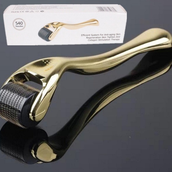 BOLD REMARKS® | Makeup | 54 Needle Gold Derma Roller By Bold Remarks ...